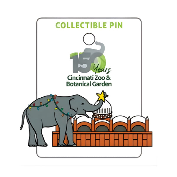Elephant Holiday Pin – shopcincinnatizoo